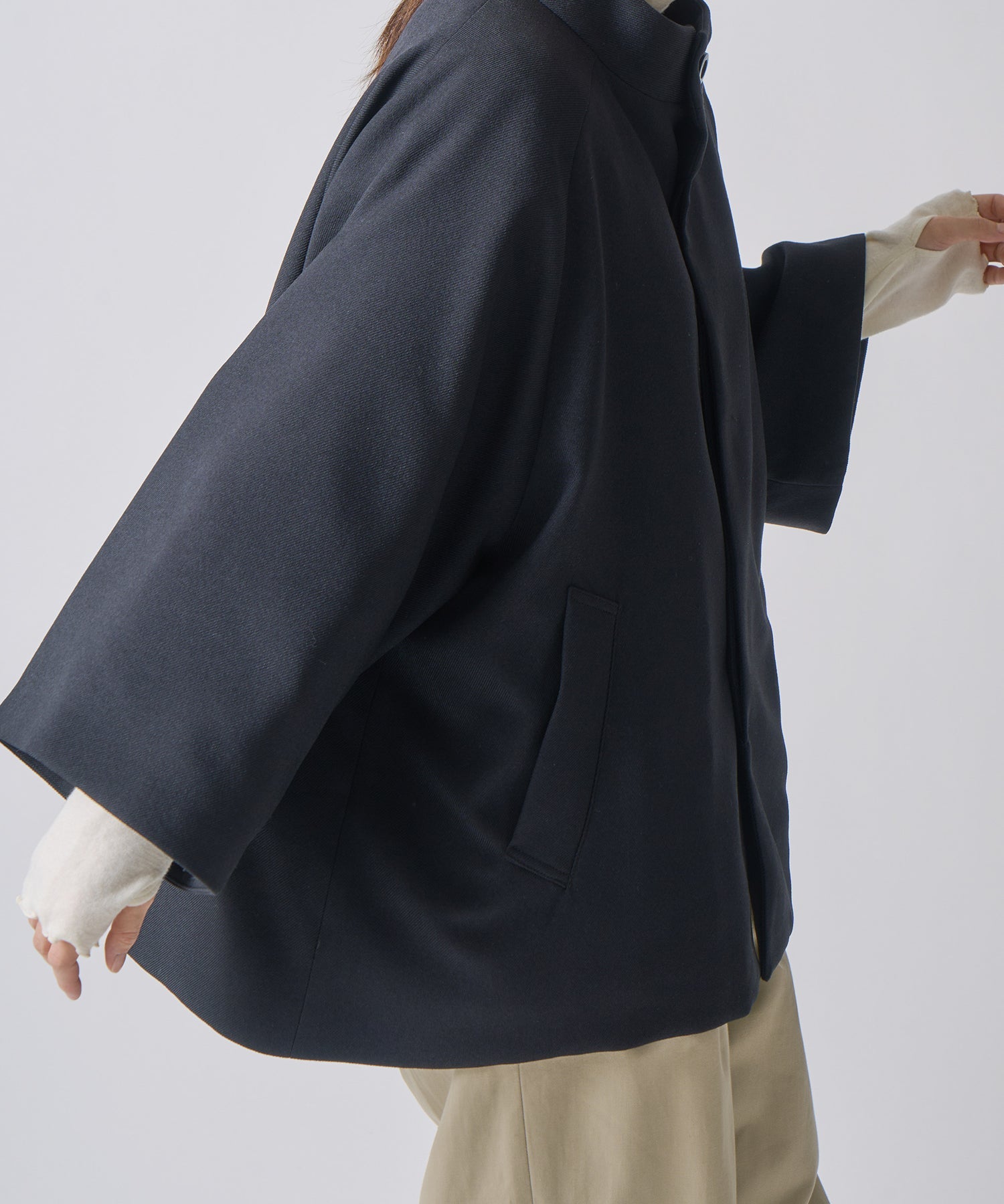 CAPE DOWN COAT / FEW25WJK5342 – miffew