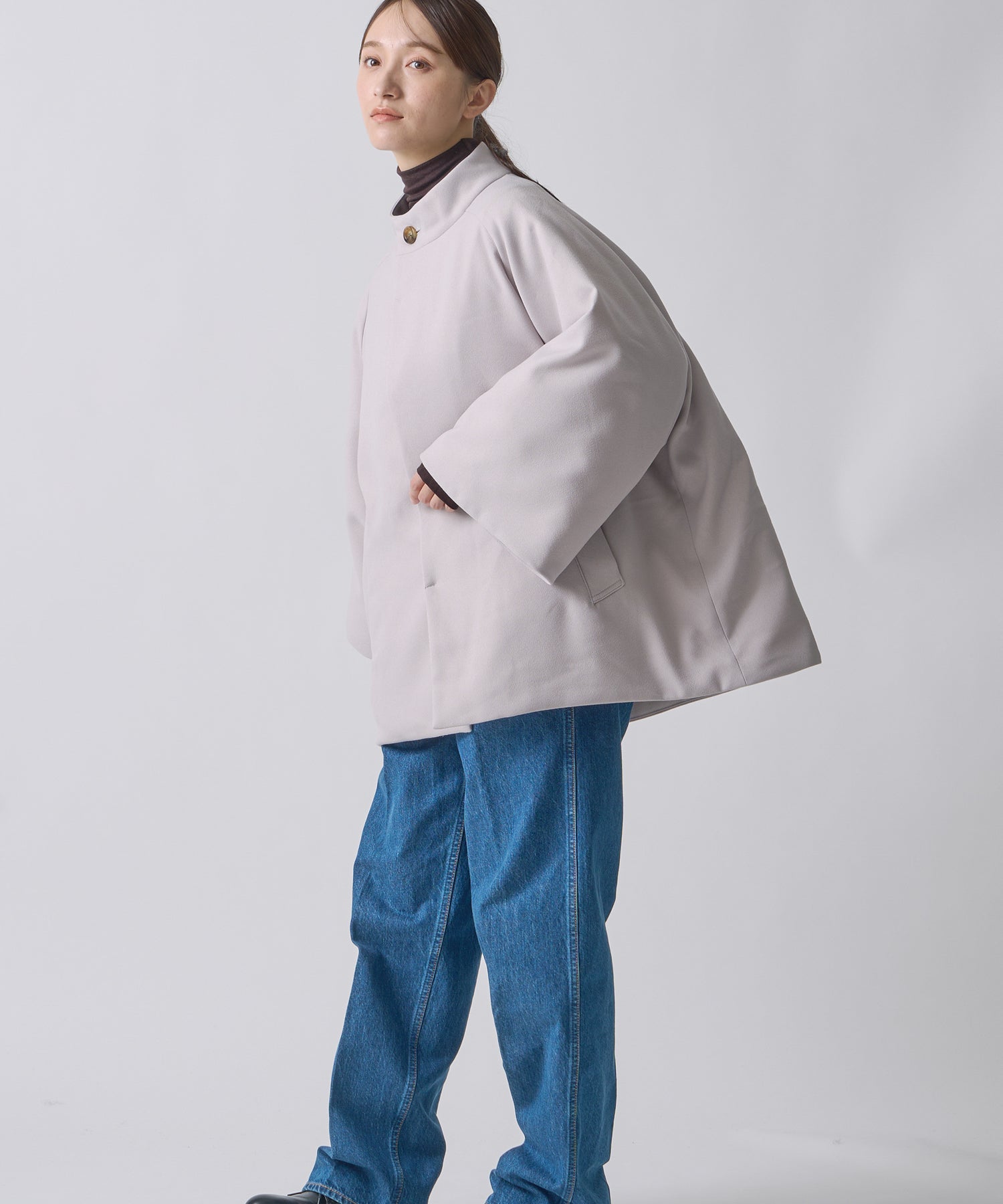 CAPE DOWN COAT / FEW25WJK5342 – miffew